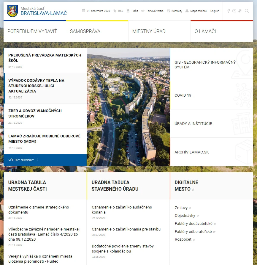 Nová web stránka lamac.sk